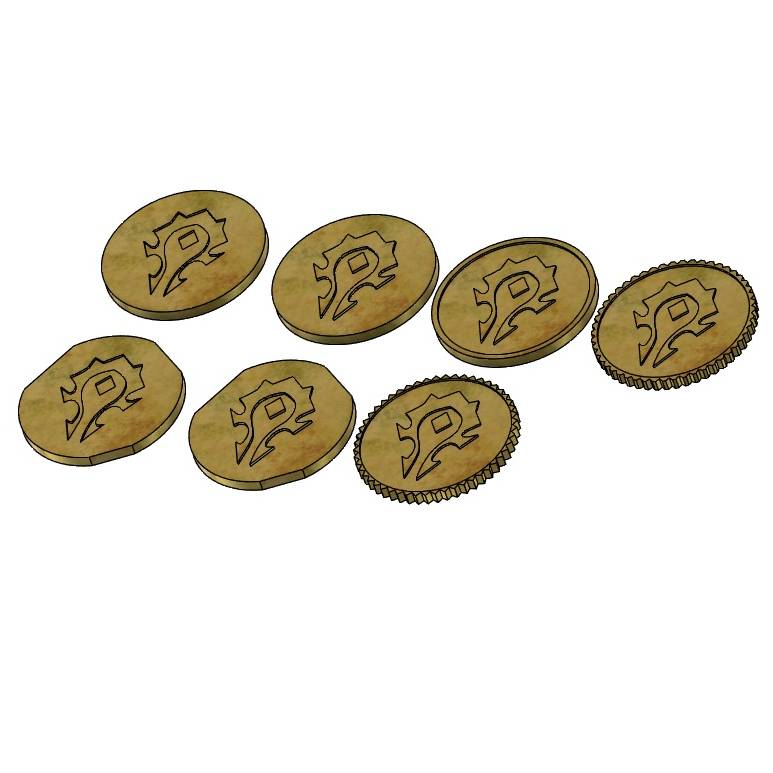 Free Other STL Download - Coin money Horde WoWby PizzaCompany