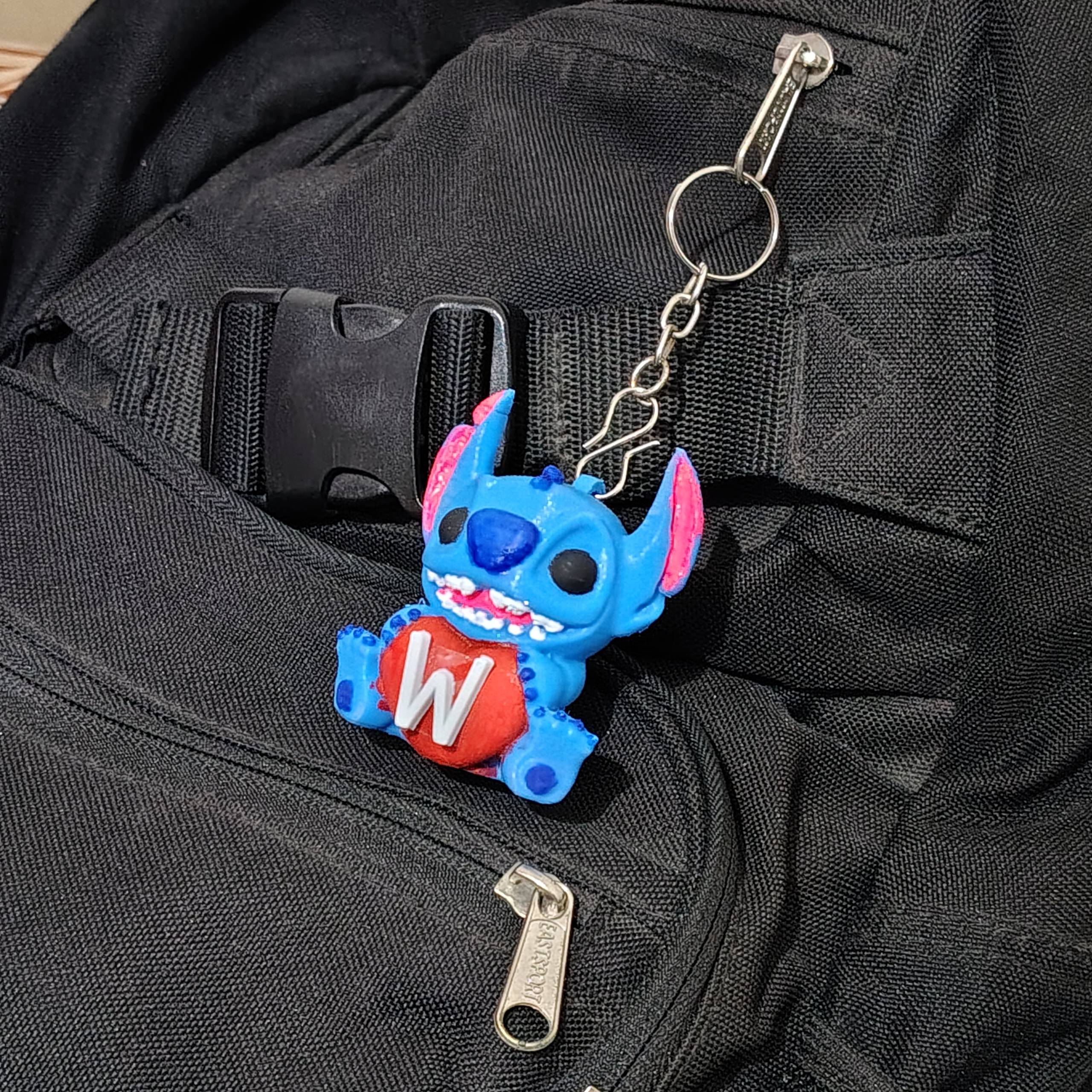 3D Printer Files | 3MF File | Stitch W Keychain | Creality Cloud