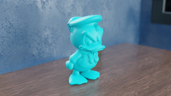 3D Printer Files | 3MF File | Chibi Donald Duck | Creality Cloud