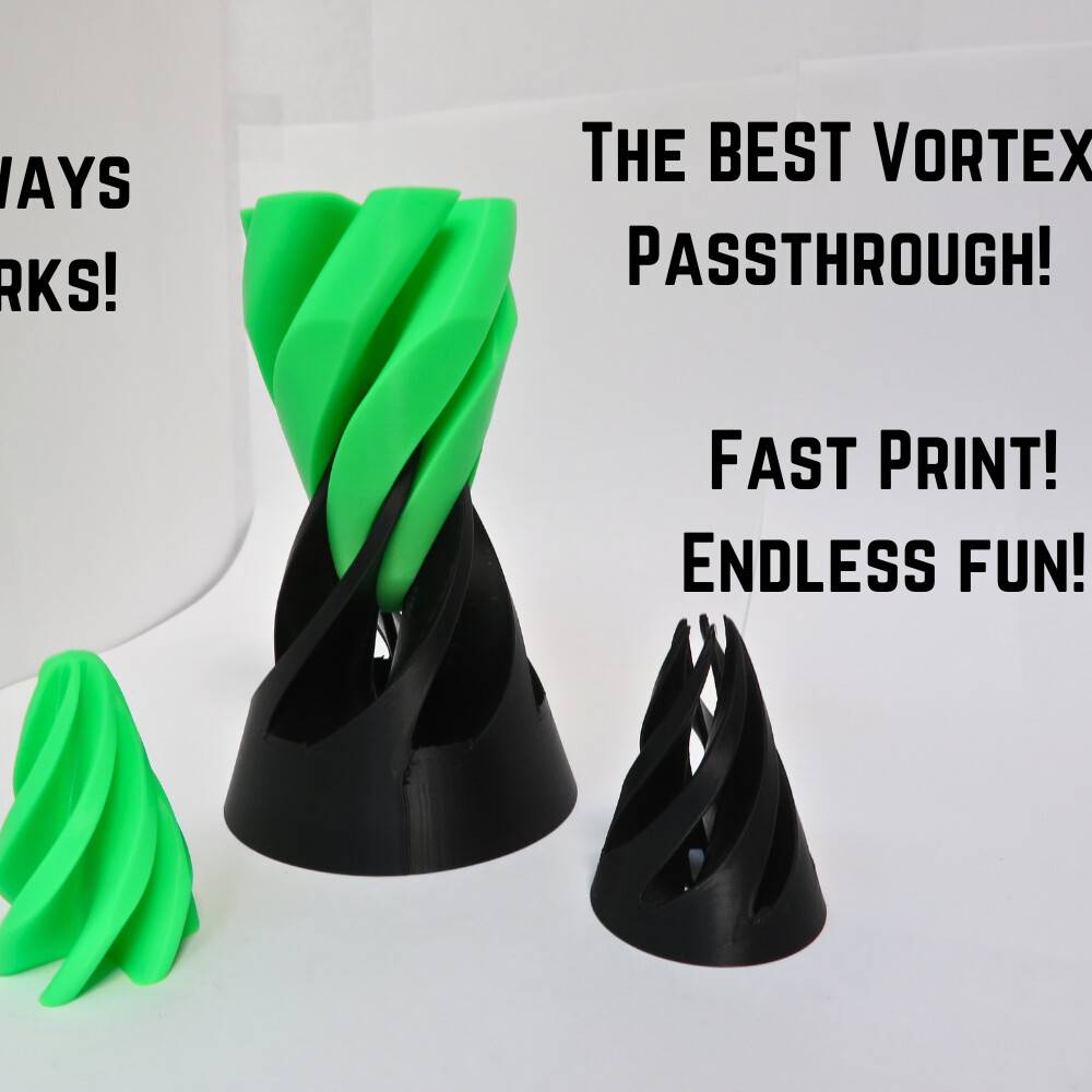 3D Printer Files | 3MF File | The BEST Impossible Vortex Passthrough ...