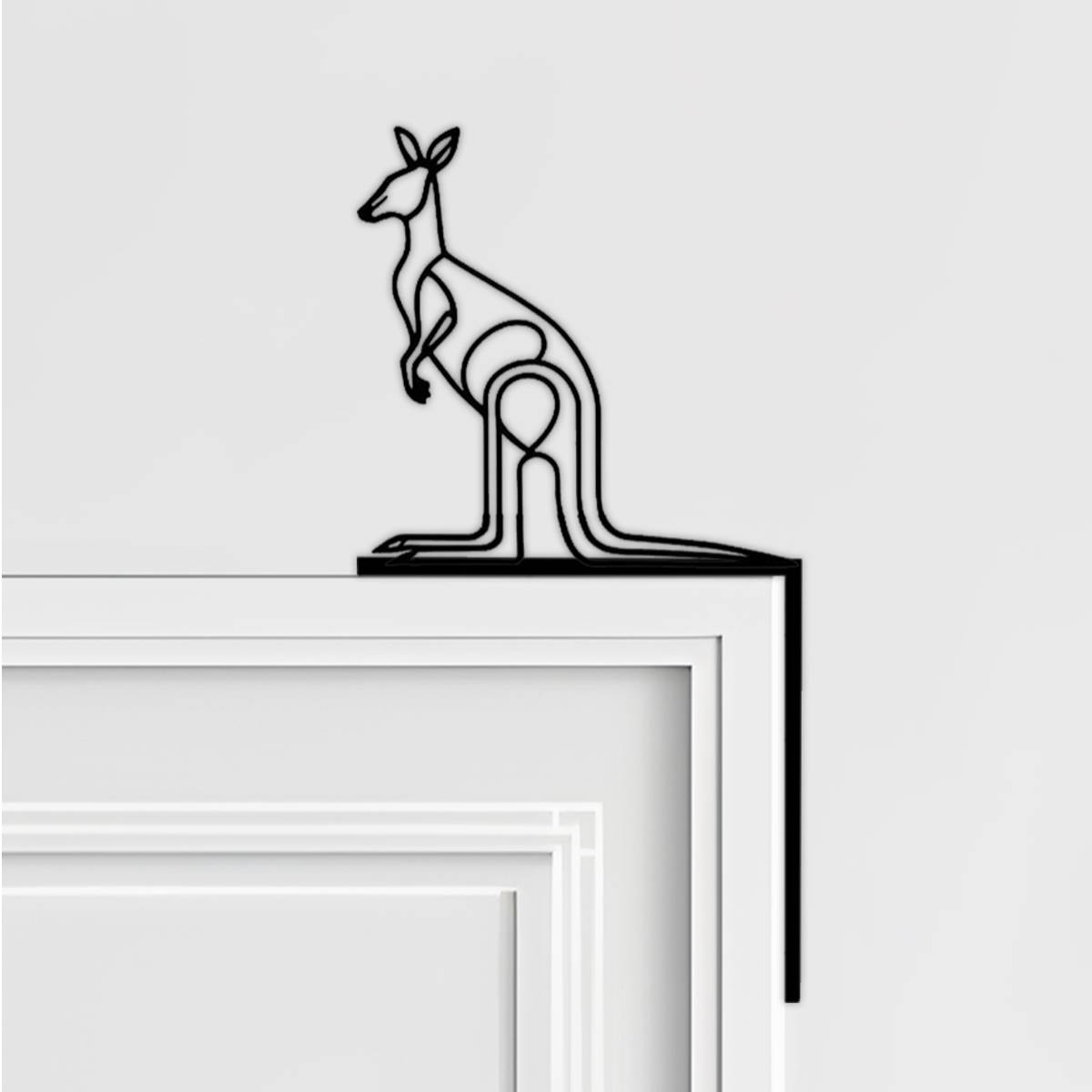 Home Decorations & Ornaments STL Download - Kangaroo Door Corner Decor ...