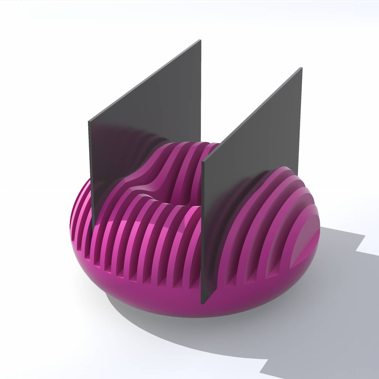 Free Sculptures & Artworks STL Download - Card Holder Donutsby JA 3D Design