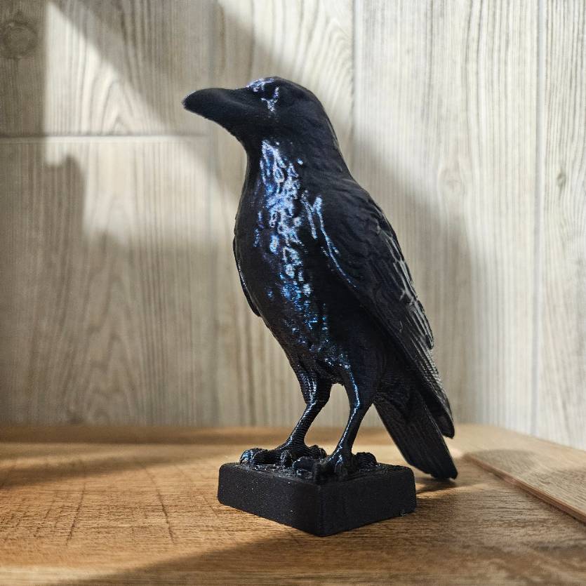 3D Printer Files | 3MF File | Raven Statue | Creality Cloud