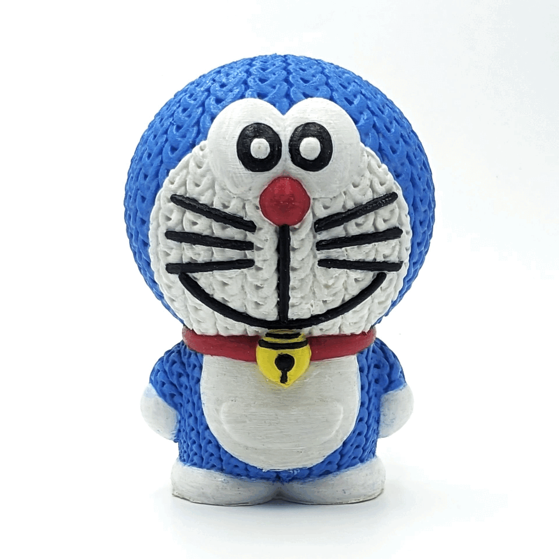 Characters & Creatures STL Download - Knitted Doraemon (cute)by ...