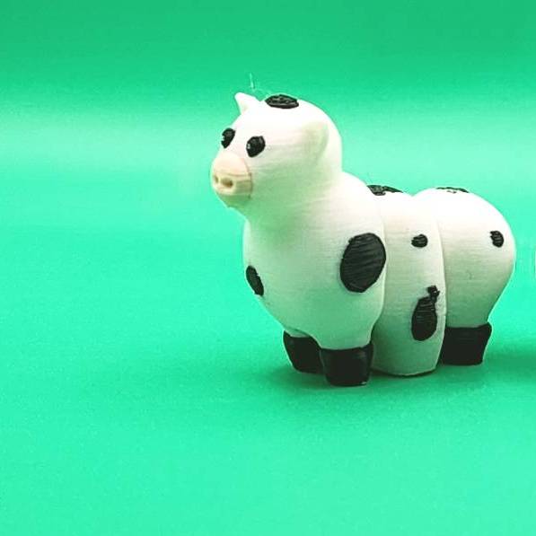 Free Characters & Creatures STL Download - Mr. Moo Moo - Articulated ...