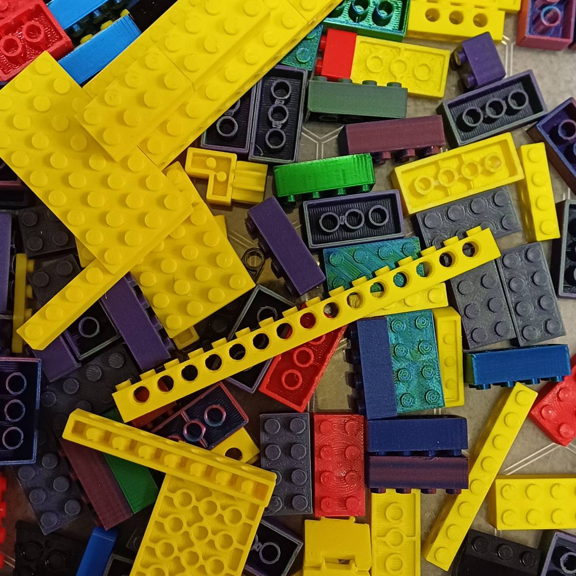 3D Printer Files | 3MF File | 60 Types Of Lego Inspired Bricks.. Fits ...