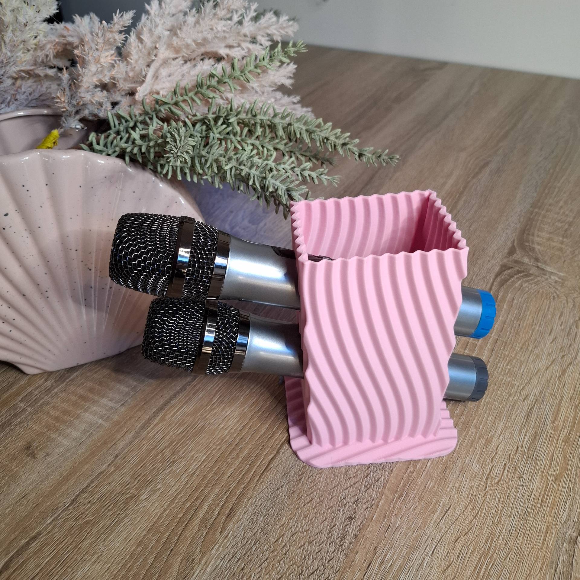 3D Printer Files | 3MF File | wavy microphone stand holder | Creality Cloud