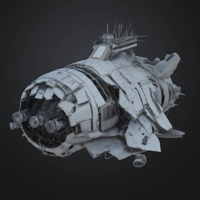 Other STL Download - Crashed spaceship rpg gameby Warjacob