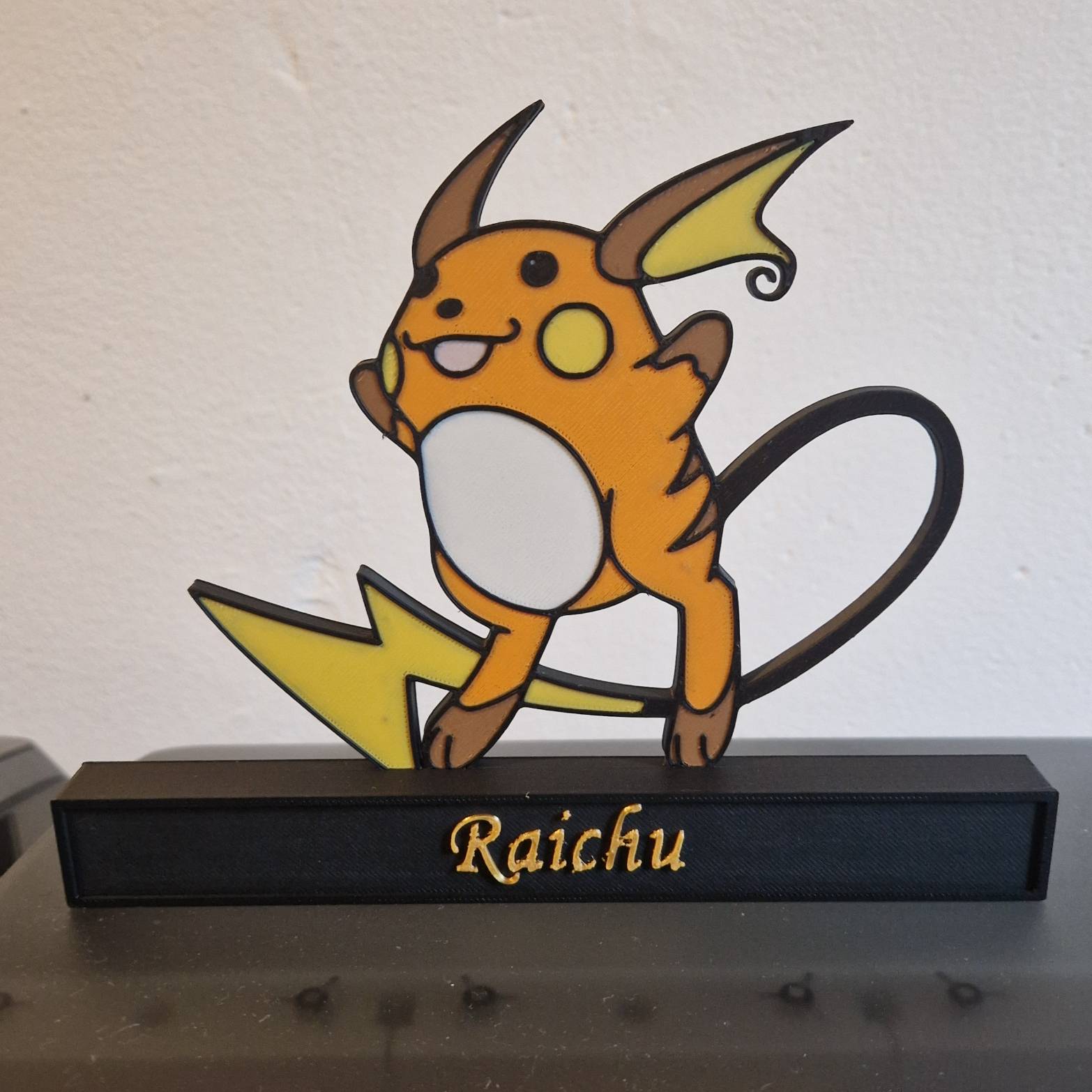 3D Printer Files | 3MF File | Raichu on stand | Creality Cloud