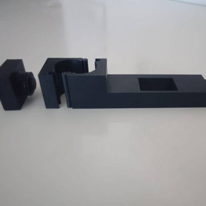 3D Printer Files | 3MF File | Shower Rod Clamp with Accessory Holders ...