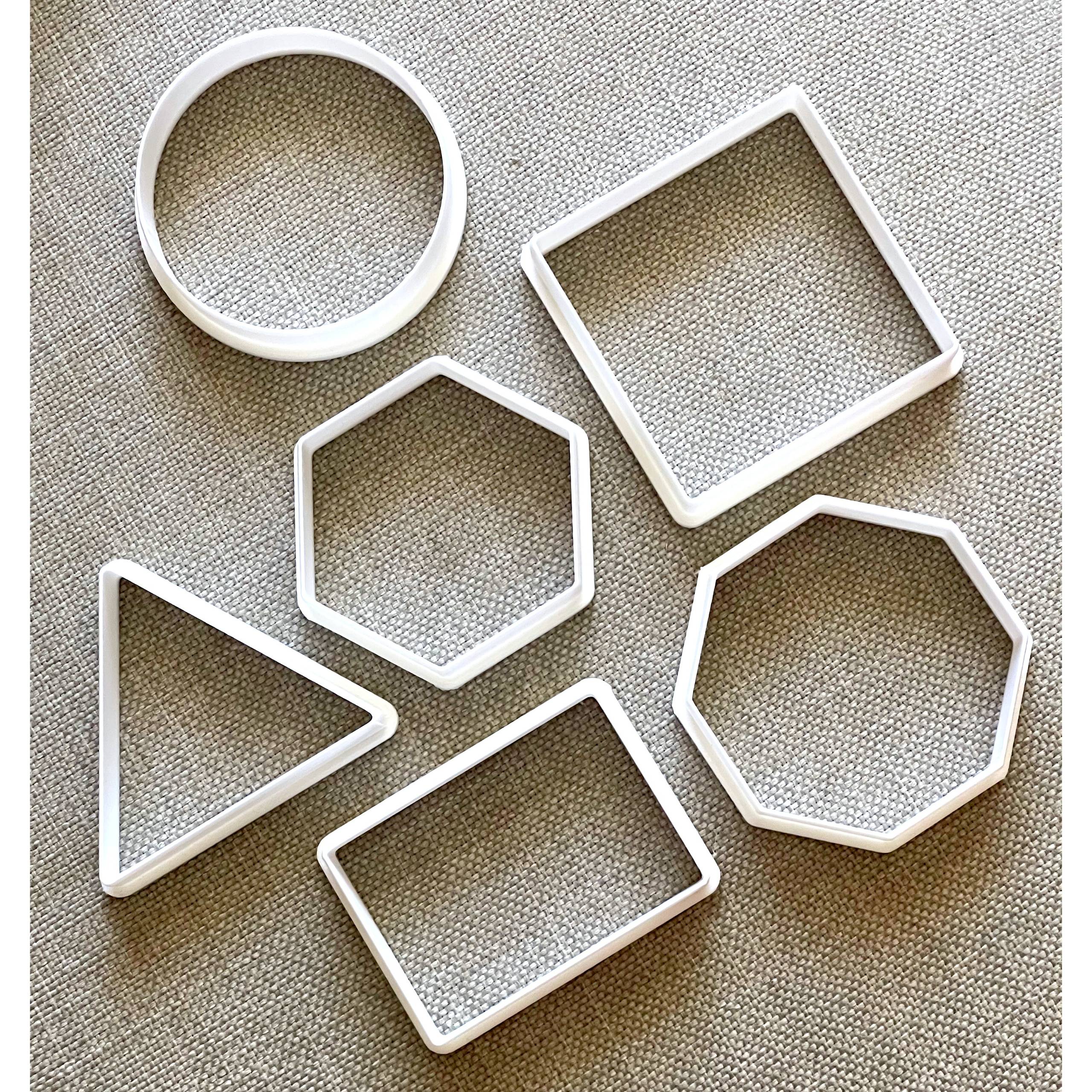 Tools & Spare Parts STL Download - Geometric shapes Cookie cutter ...