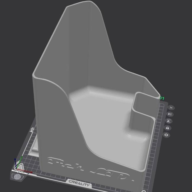 3D Printer Files | 3MF File | Creality Hi Waste Bin | Creality Cloud
