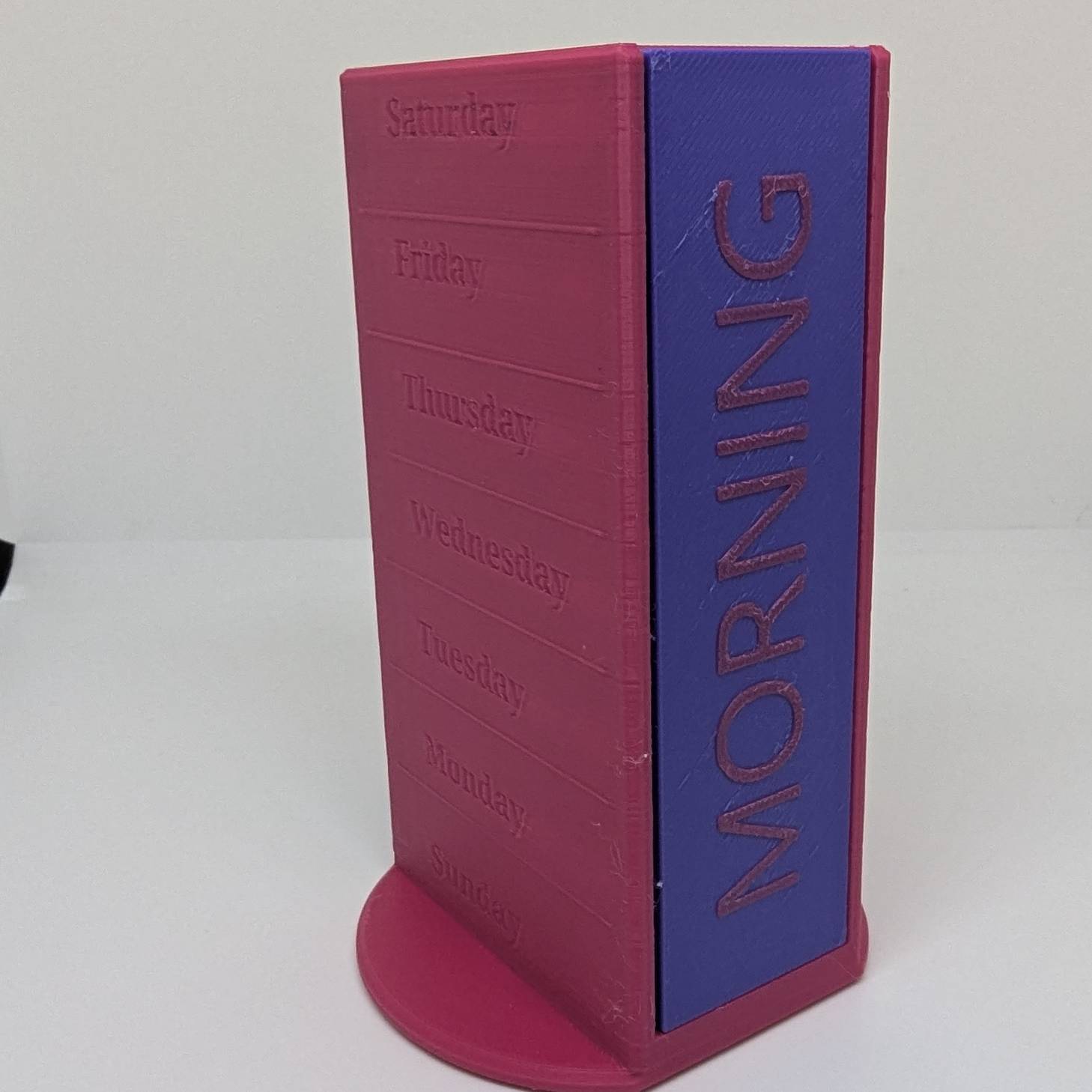 3D Printer Files | 3MF File | Pill box with morning/evening slots ...