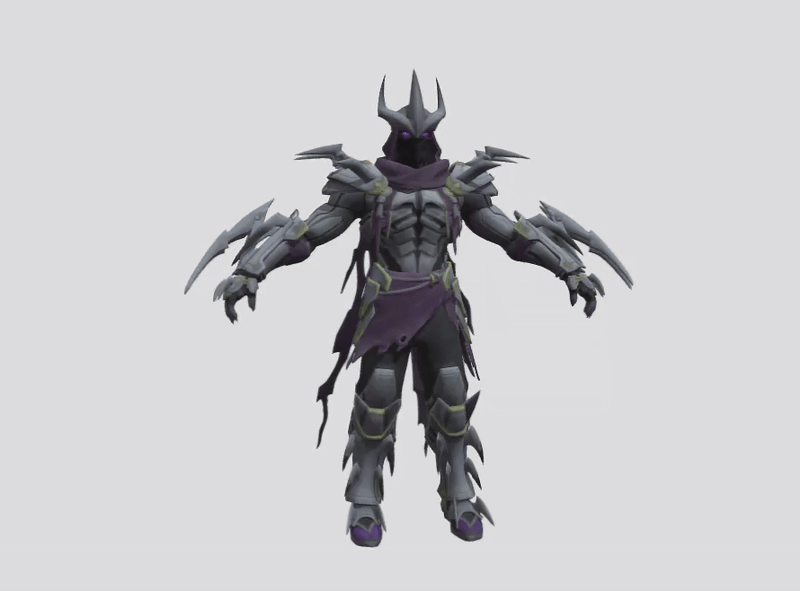 3d yazıcı baskı modelleri | 3MF | Fortnite Super Shredder Costume ...