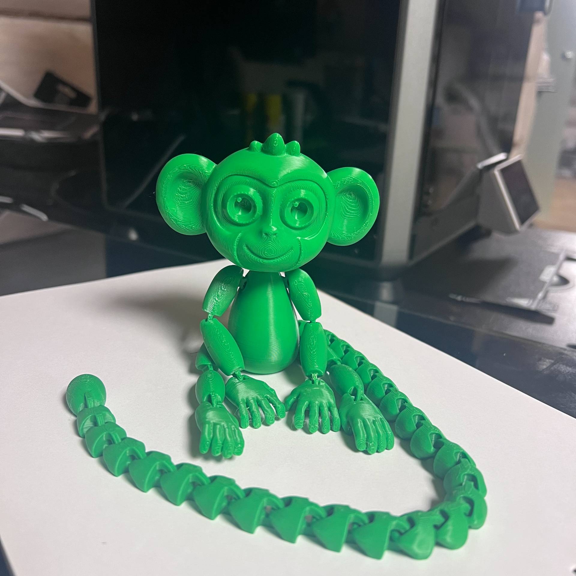 3D Printer Files | 3MF File | 🐵 Articulated Monkey - Fun and Flexible ...