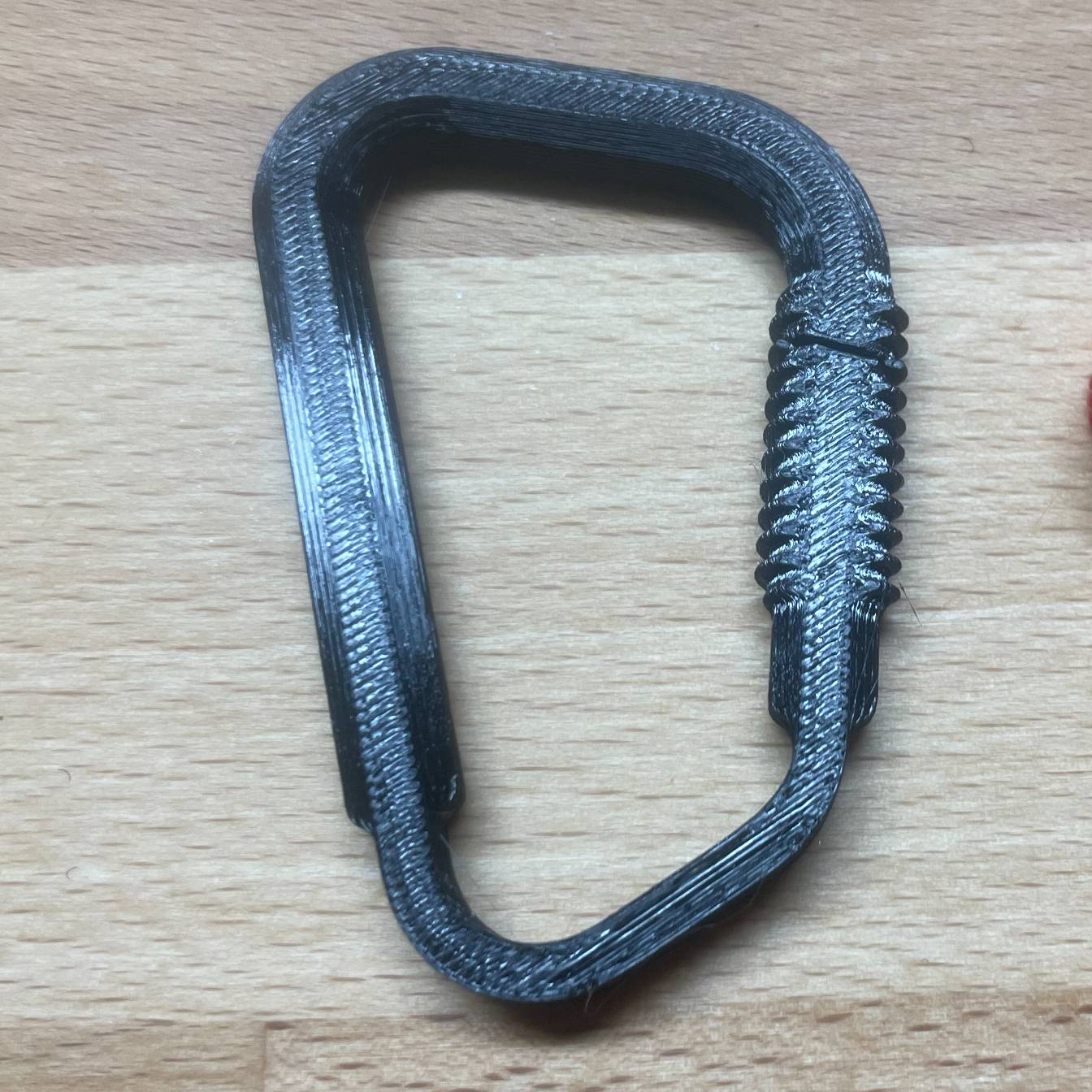 3D Printer Files | 3MF File | Carabiner with Threaded Lock | Creality Cloud