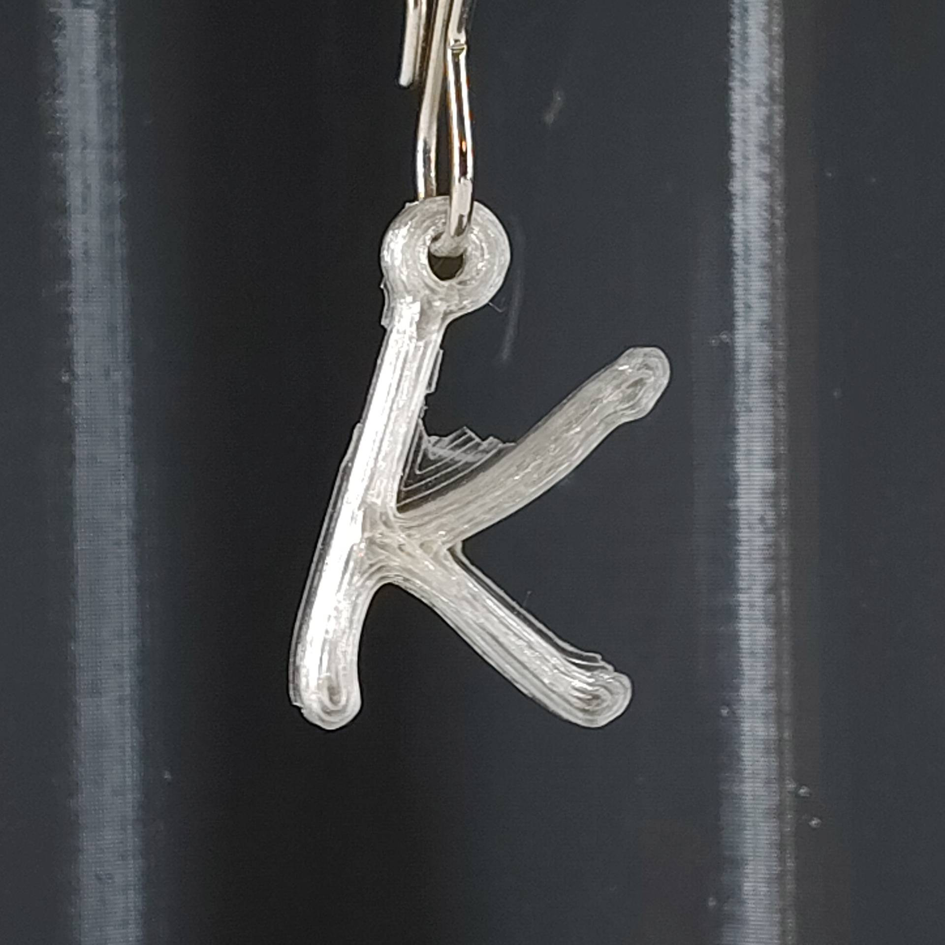 3D Printer Files | 3MF File | K keychain | Creality Cloud