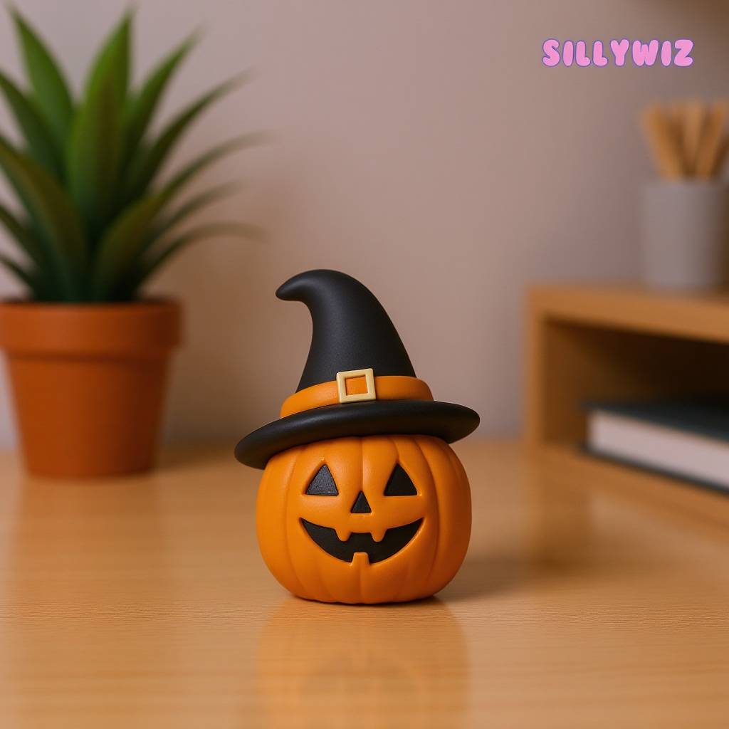 Characters & Creatures STL Download - Halloween Pumpkin - SillyWiz