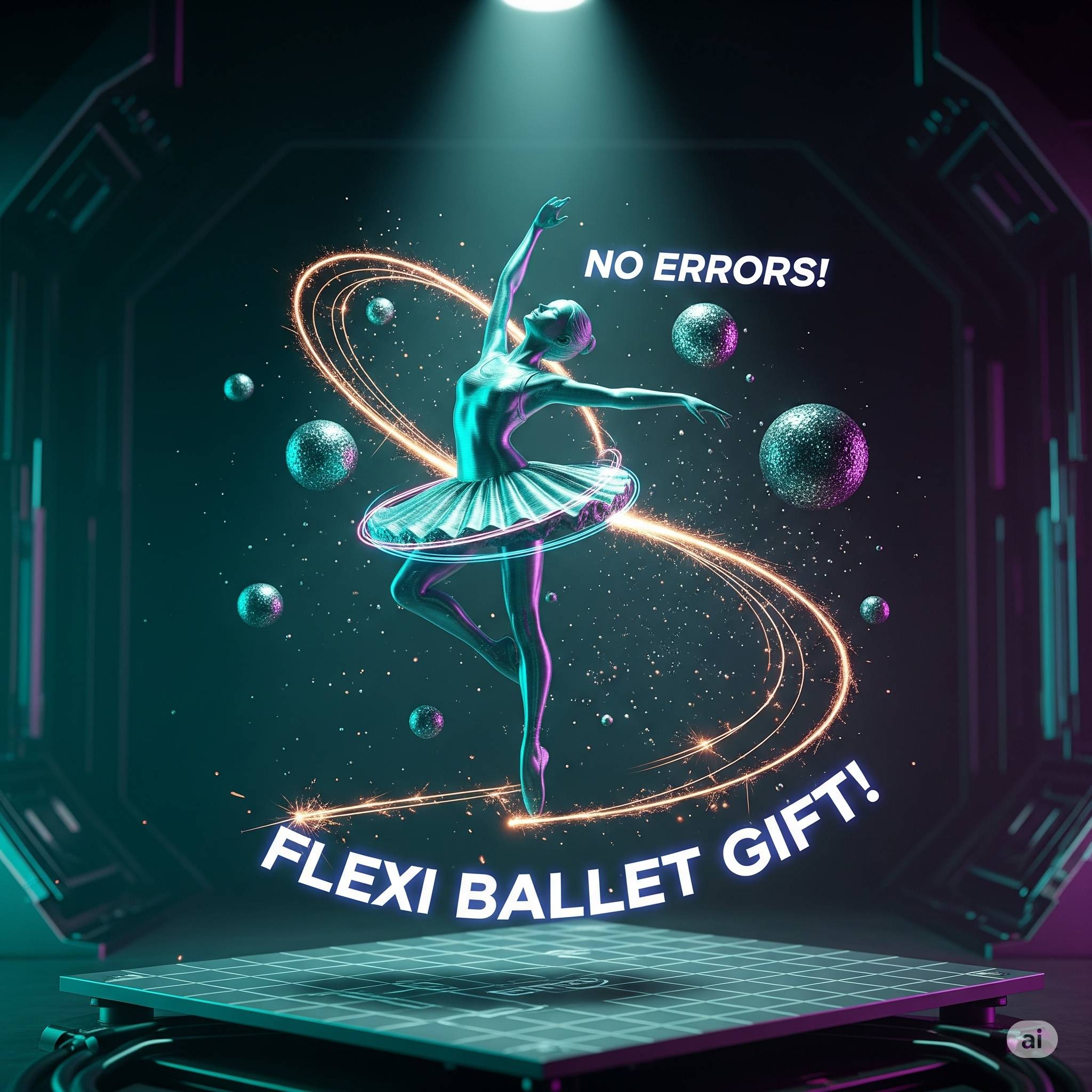 3D Printer Files | 3MF File | Ballerina Flexi | Creality Cloud