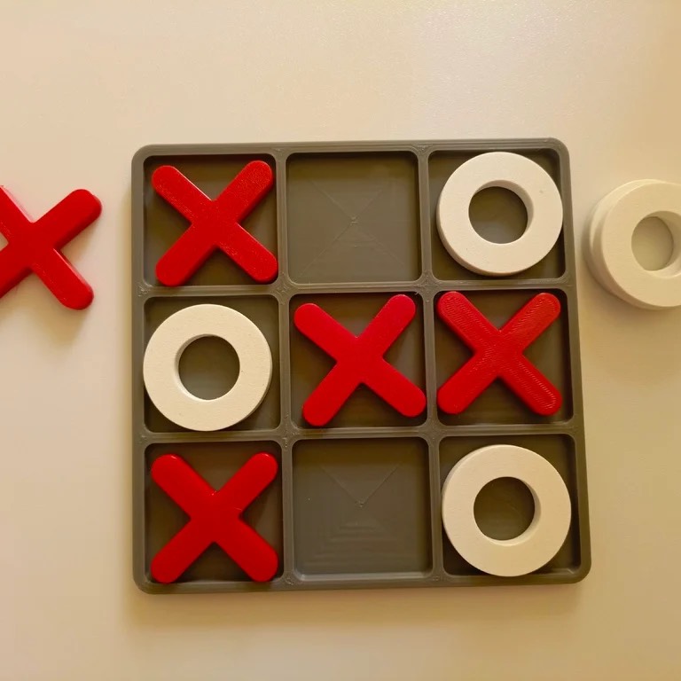 3D Printer Files | 3MF File | Tic Tac Toe Game / Tres en Raya 3D ...