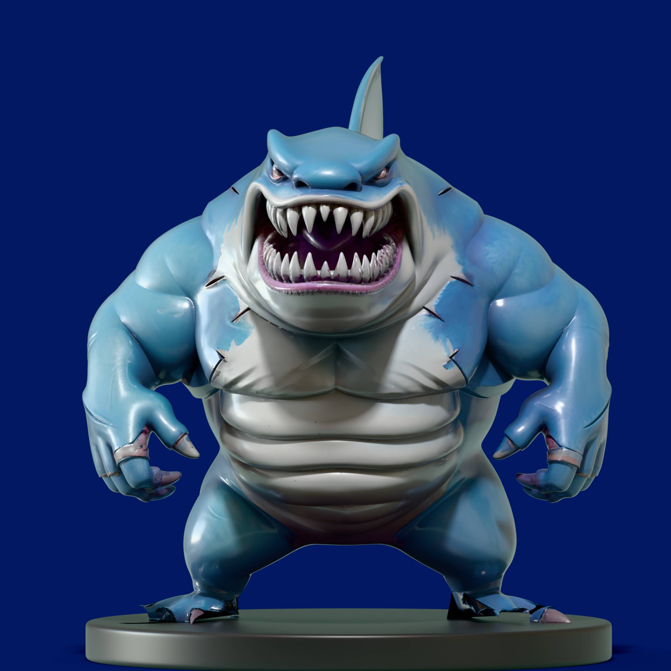 3D Printer Files | 3MF File | Monster Shark | Creality Cloud