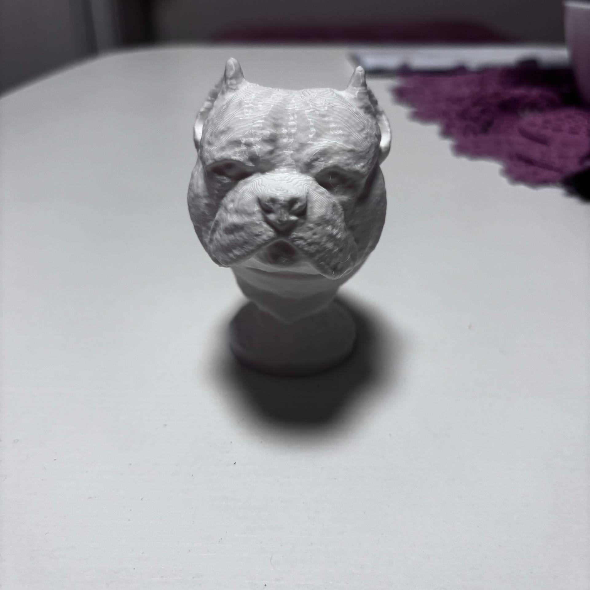 3D Printer Files | 3MF File | bulldog bust | Creality Cloud