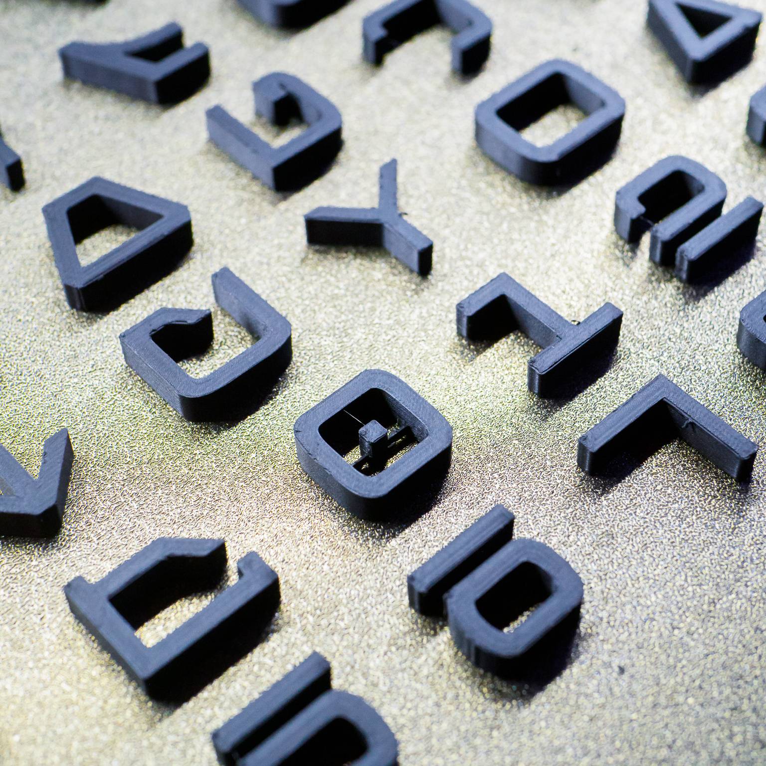 3D Printer Files | 3MF File | Aurebesh Alphabet – Star Wars Letters & Numbers | Creality Cloud