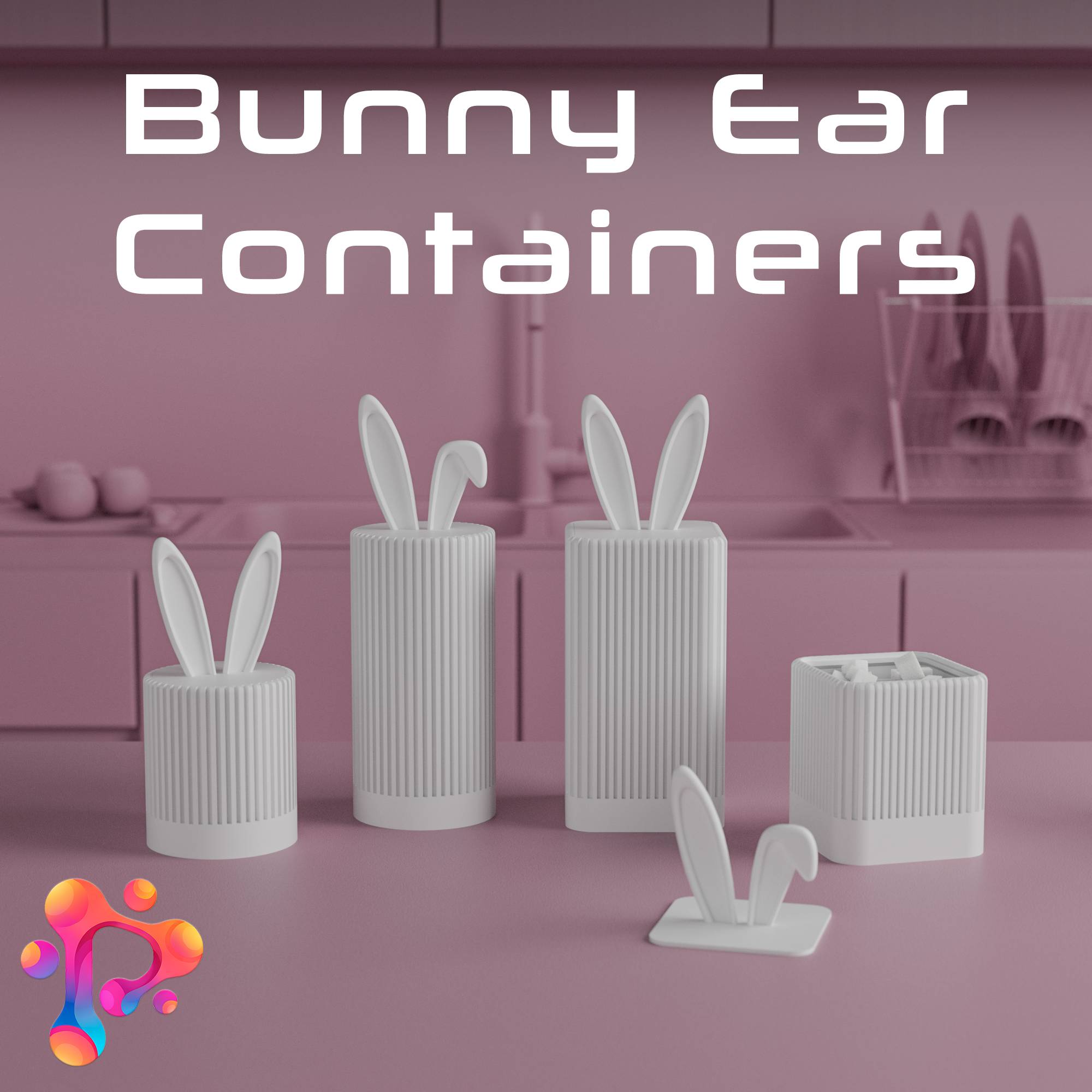 gratuita Home Decorations & Ornaments STL Descarga - Bunny Ear ...