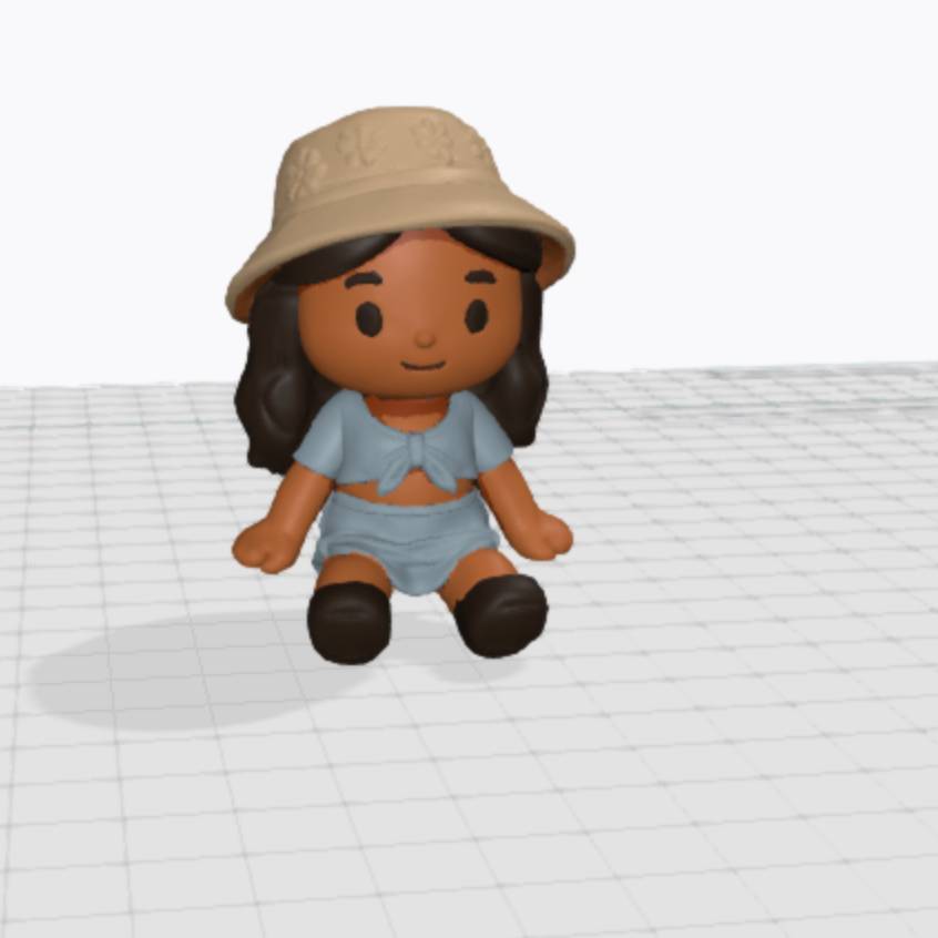 3D Printer Files | 3MF File | Simple first figure done by make now ...