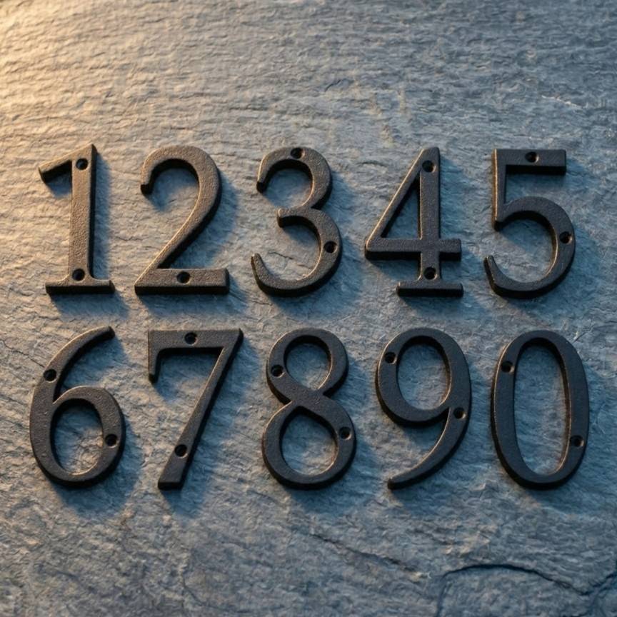 3D Printer Files | 3MF File | House Numbers | Creality Cloud