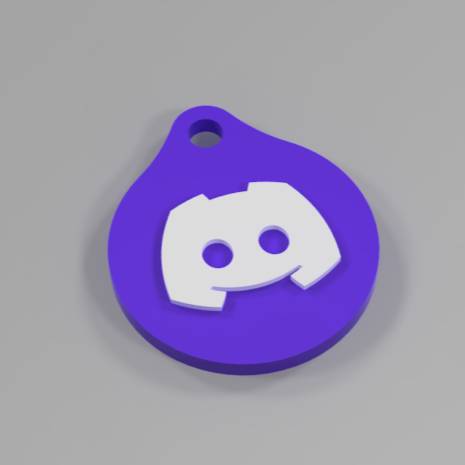 3D Printer Files | 3MF File | Discord Keychain | Creality Cloud