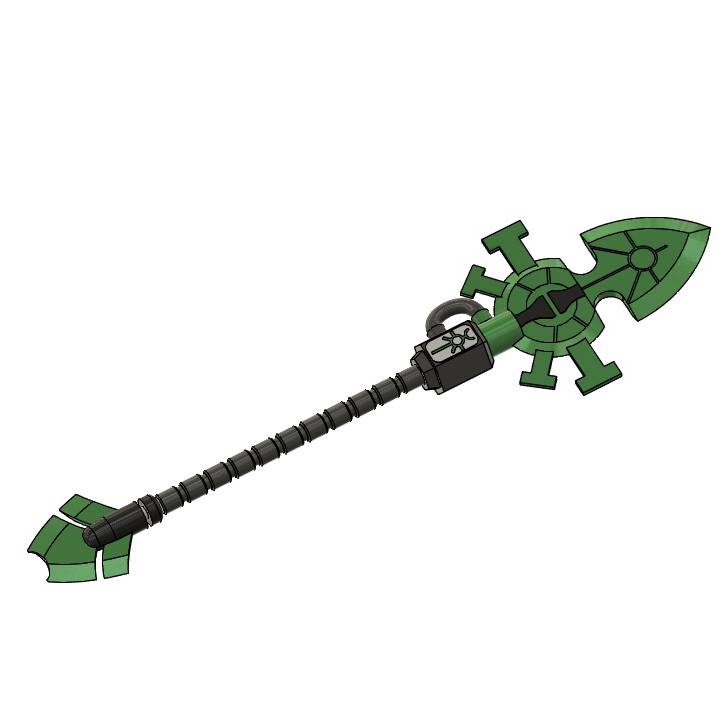 Cosplay STL Download - Necron Staff Rod of Covenant Warhammer 40kby ...
