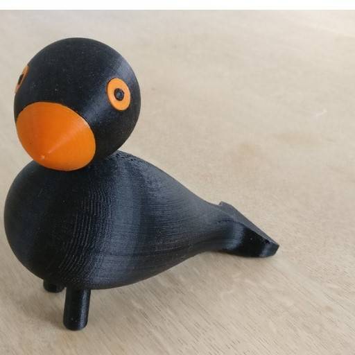 Free Other STL Download - Kay Bojesen birdby Klemmefar