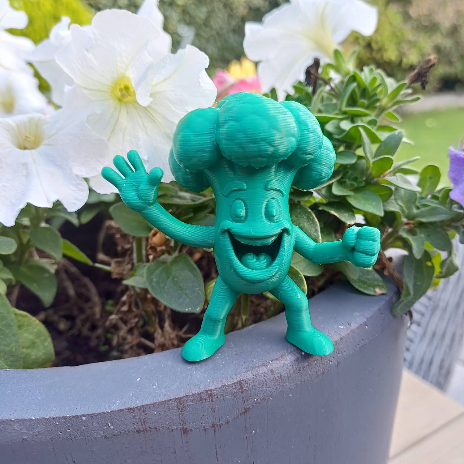 3D Printer Files | 3MF File | Happy Broccoli Figur – Funny Vegetable ...