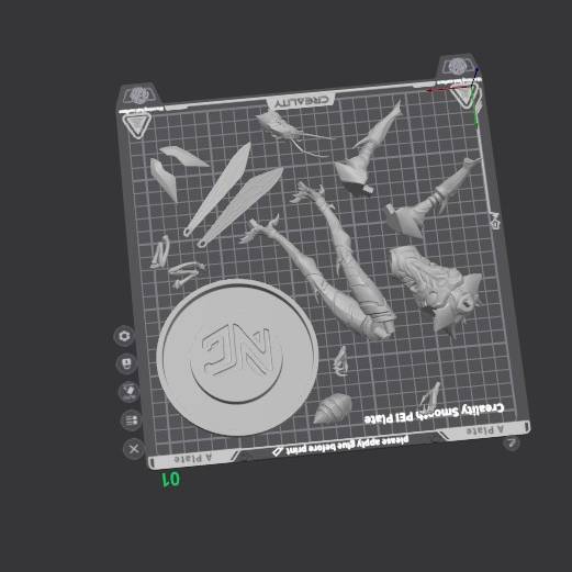 3D Printer Files | 3MF File | Ber solo leveling | Creality Cloud