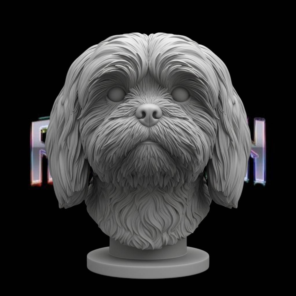 3D Printer Files | 3MF File | bust shit zu | Creality Cloud