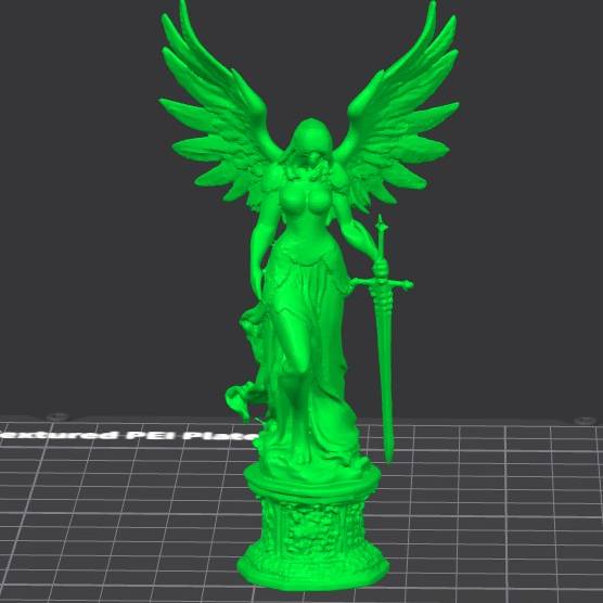 3D Printer Files | 3MF File | Valkyrie in Mourning version 3 | Creality ...