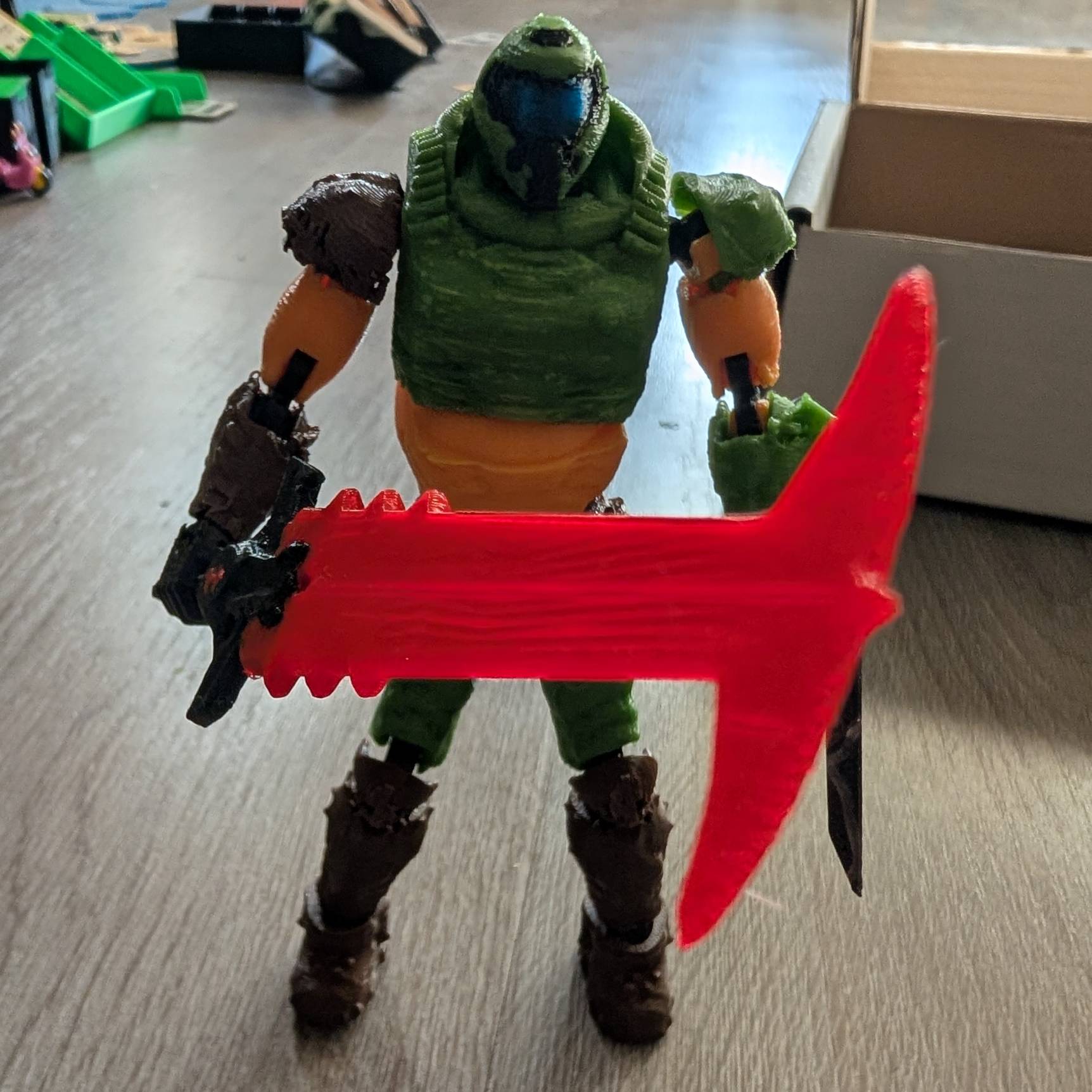 3D Printer Files | 3MF File | Dummy 13 - Doom Slayer | Creality Cloud