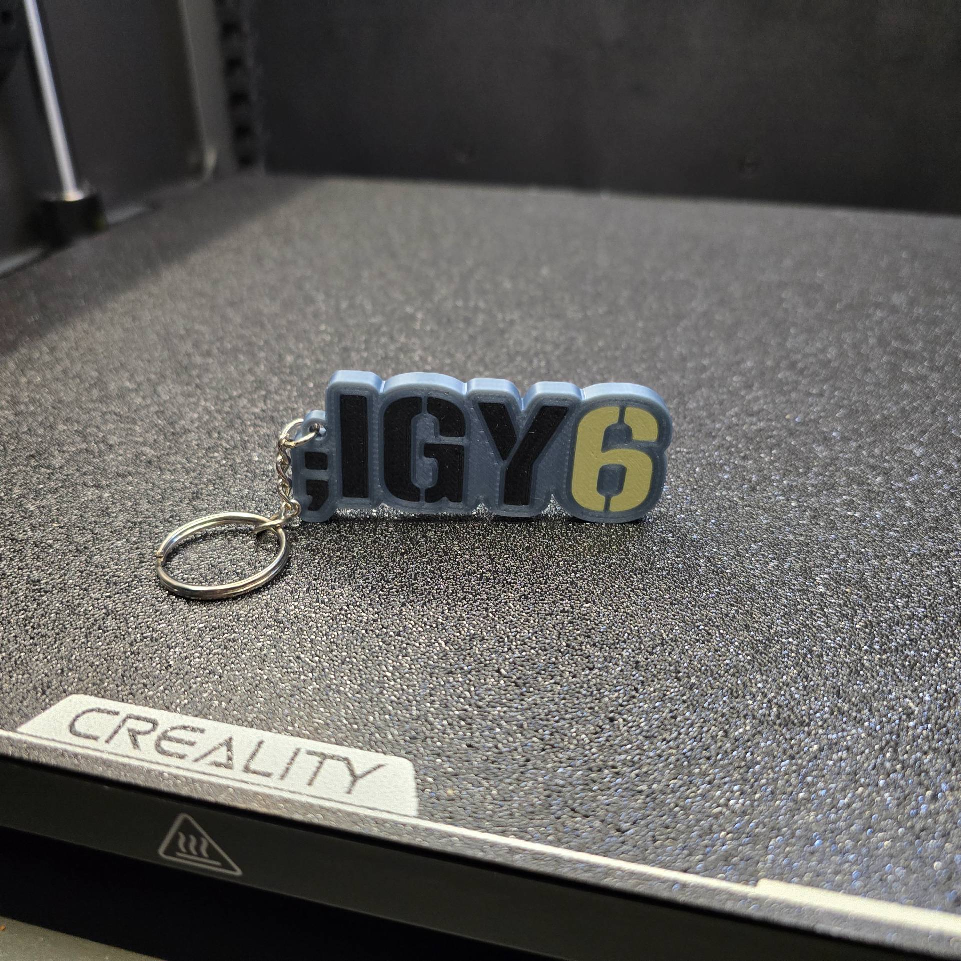 3D Printer Files | 3MF File | I Got Your Six (IGY6) Keychain | Creality ...