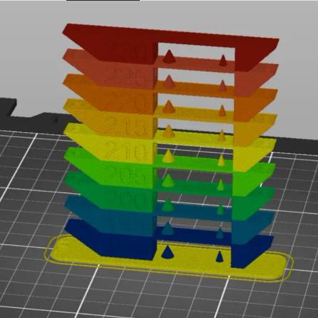 Free Other STL Download - Temperature tower for any filamentby Mr 3D ...