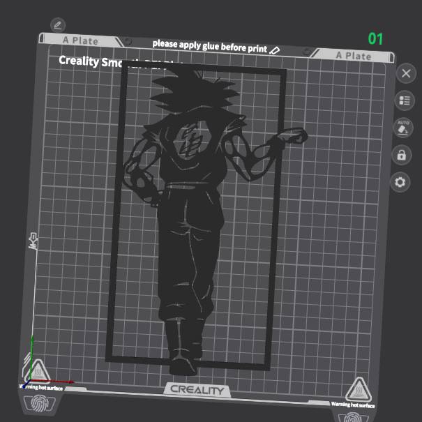 3D Printer Files | 3MF File | Goku & Vegeta – Mural Fist Bump ...