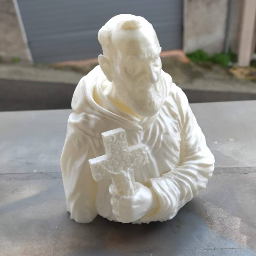 3D Printer Files | 3MF File | HIGH QUALITY STATUE OF PADRE PIO - FATHER ...
