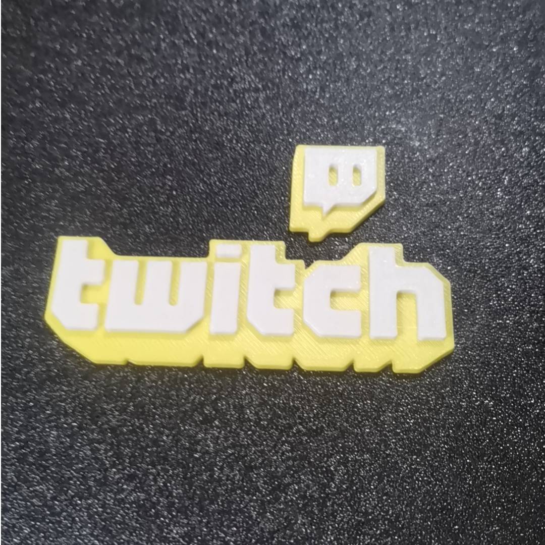 3D Printer Files | 3MF File | Twitch Logo | Creality Cloud