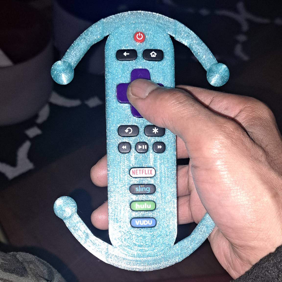 3D Printer Files | 3MF File | Roku (Harder to lose🫡) Remote Face ...