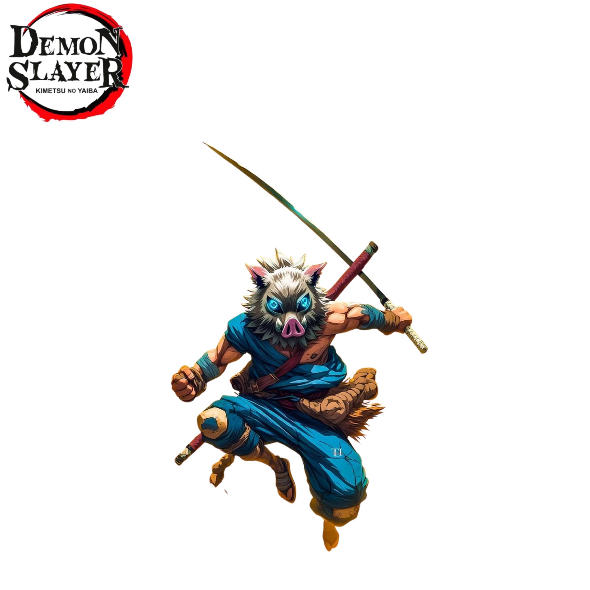 Characters & Creatures STL Download - Inosuke Hashibira Version 1by ...