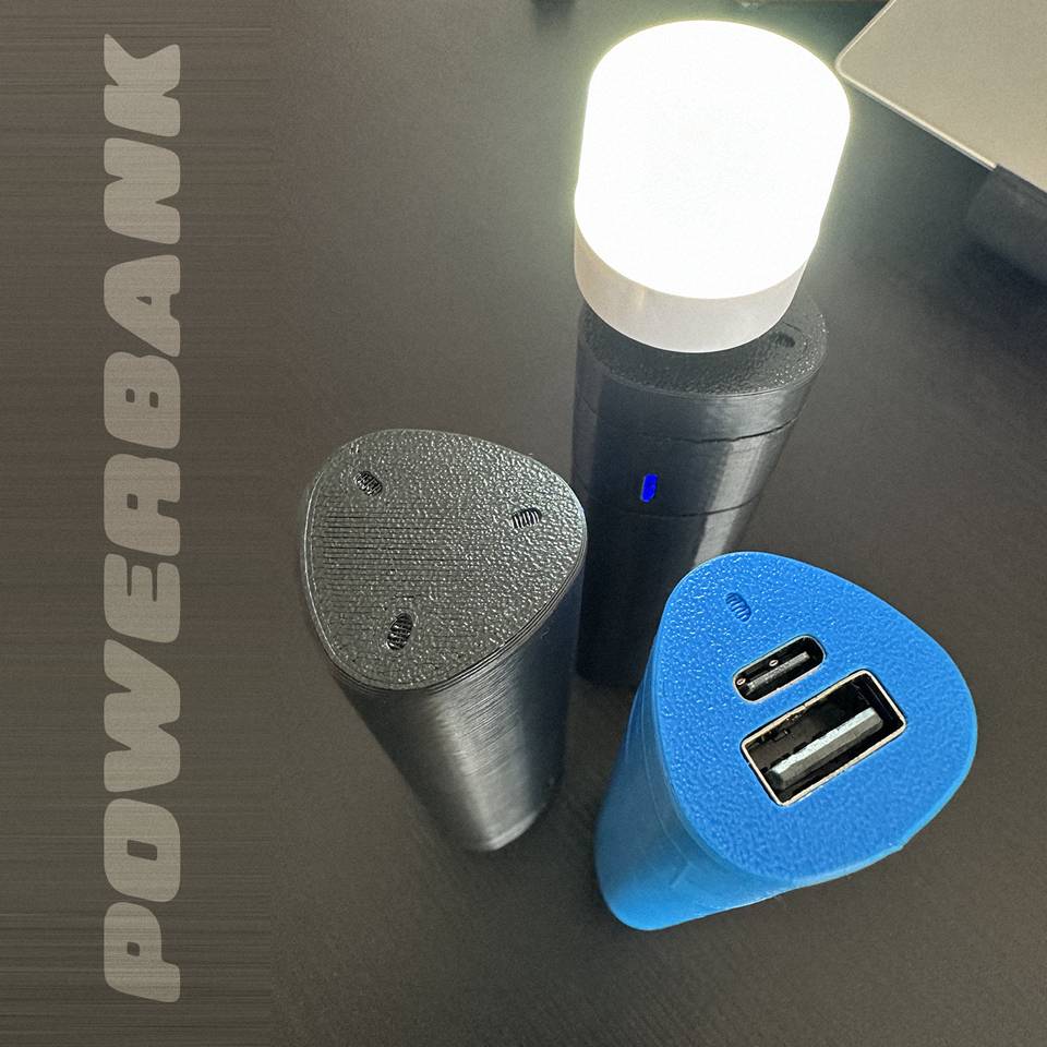 3D Printer Files | 3MF File | Powerbank Case for IP5306 USB-C Module ...