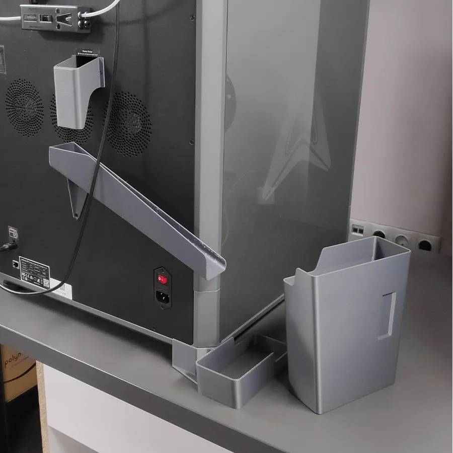 3D Printer Files | 3MF File | K2 Plus - Left poop chute with removable ...