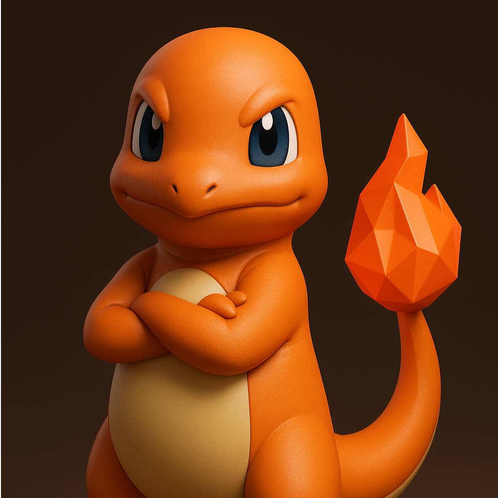 3D Printer Files | 3MF File | Charmander Pokemon | Creality Cloud
