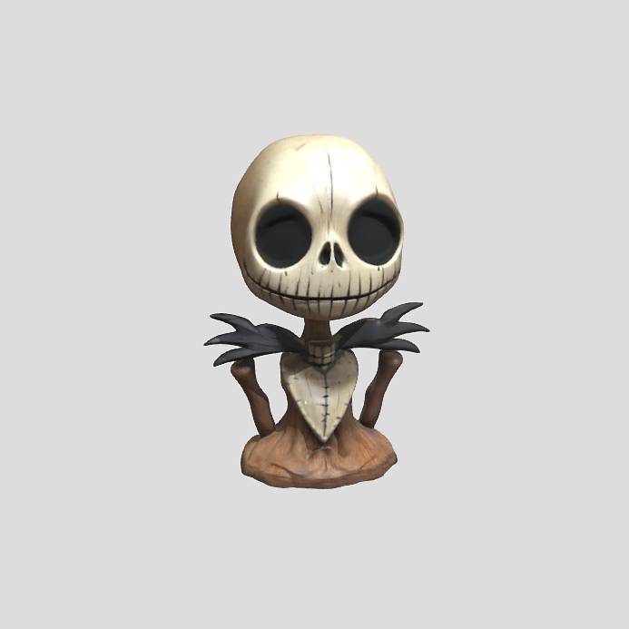 Characters & Creatures STL Download - Jake Skellington bustby neagww