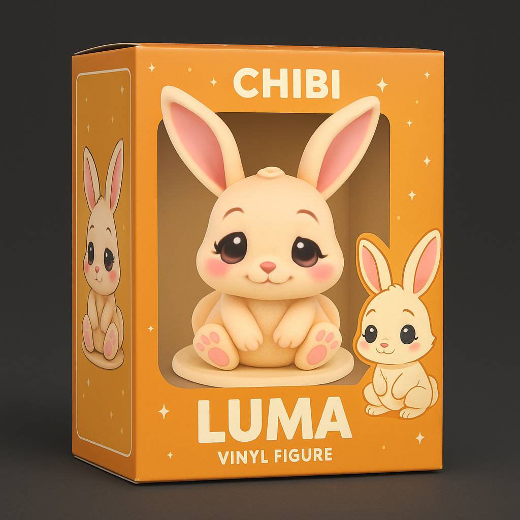Characters & Creatures STL Download - Chibi animal - Luma the tired ...
